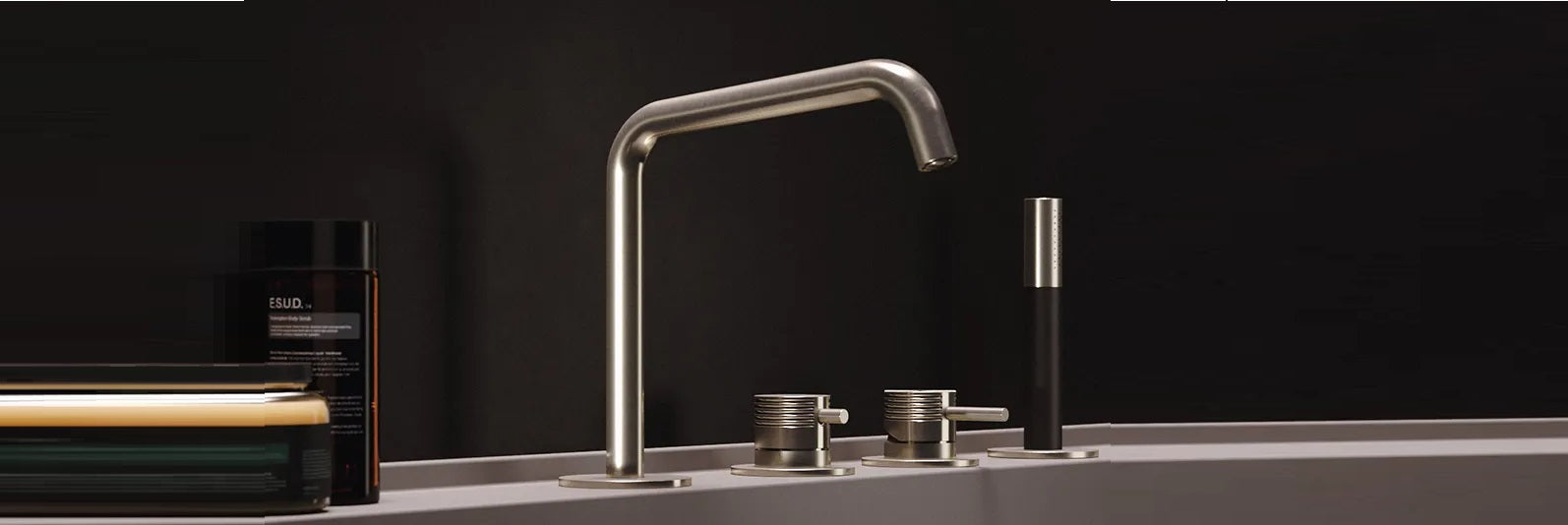 Archie 316 Stainless Steel Deck Mount Tub Sets – Watrline