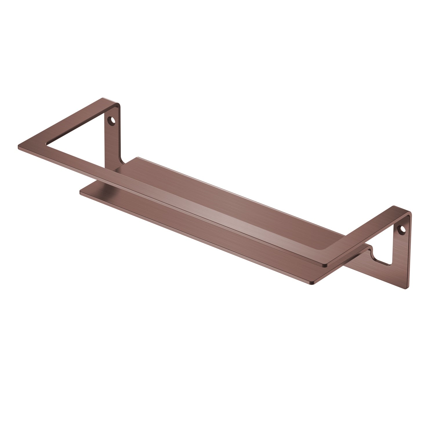 Archie ARA20 Stainless Steel Shelf - PVD Brushed Copper – Watrline