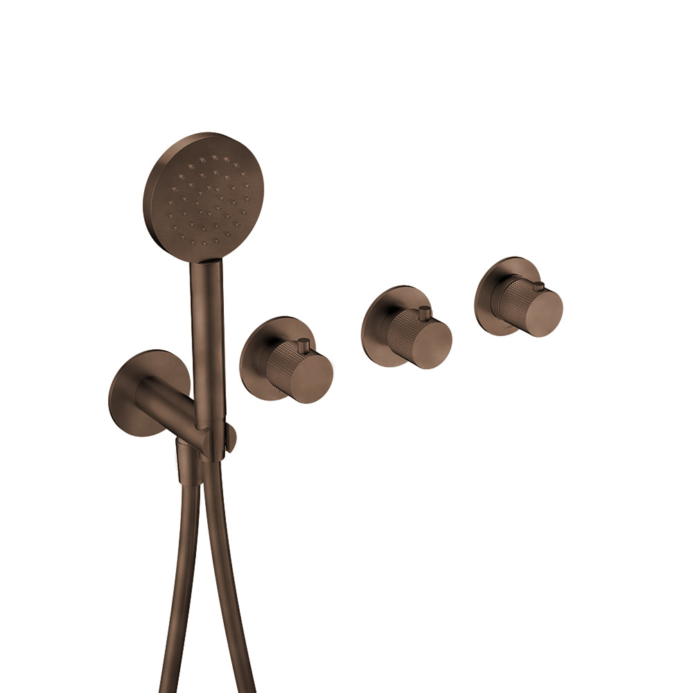 Guy GY7071 Thermostatic Bath Set with Hand Shower - Trim Only - Tuscan ...