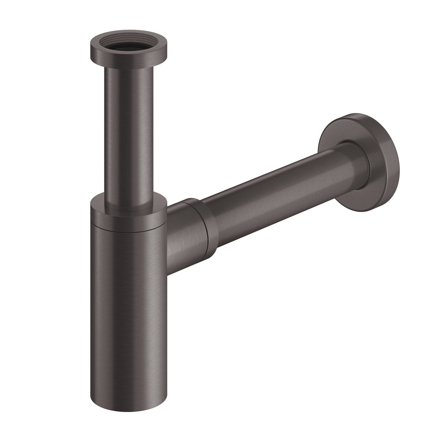 Archie AR035 Stainless Steel P-Trap - PVD Gun Metal – Watrline